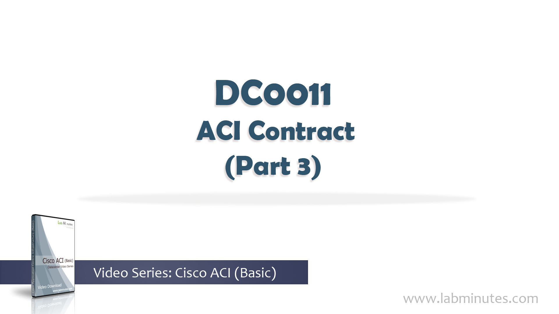 How to Configure ACI Contract (Part 3)