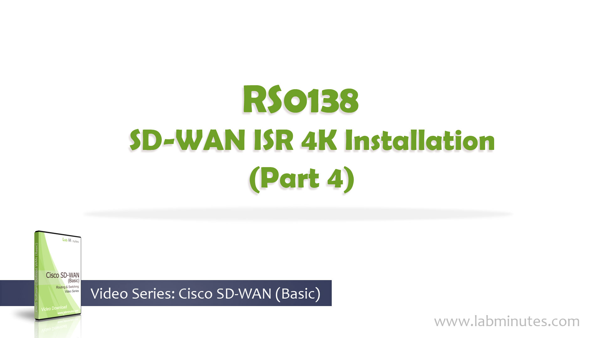 How to install Cisco SD-WAN on ISR 4K (Part 4)