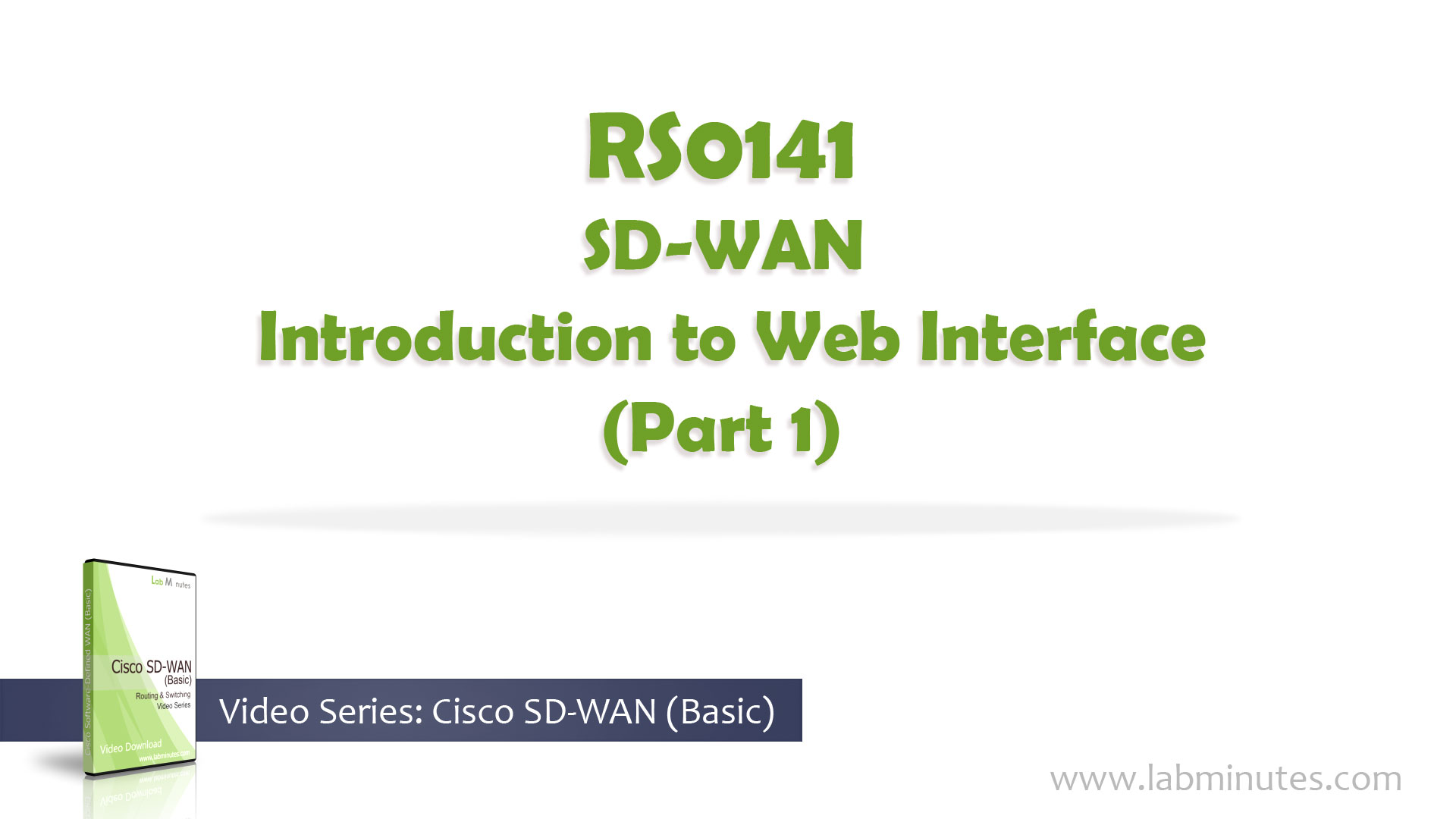 Introduction to SD-WAN Web Interface (Part 1)