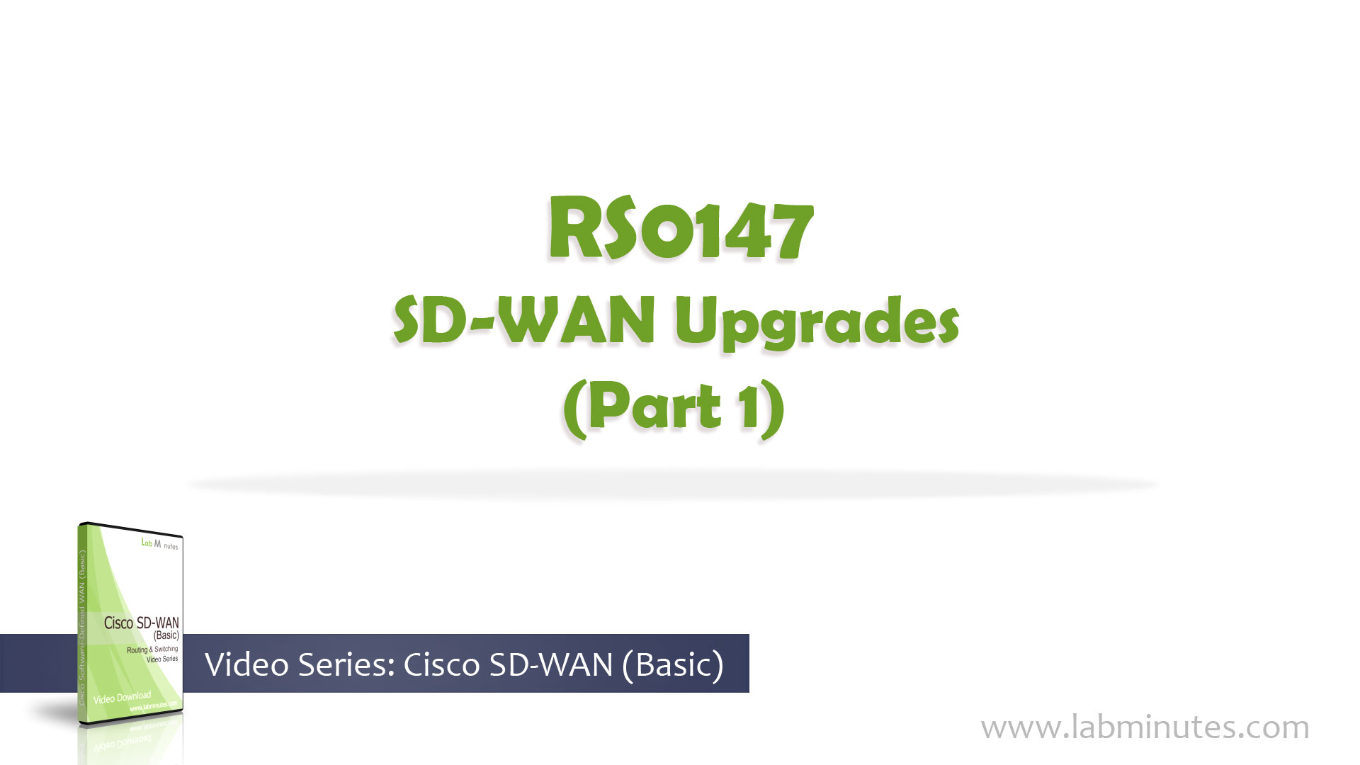 How to upgrade SD-WAN (Part 1)