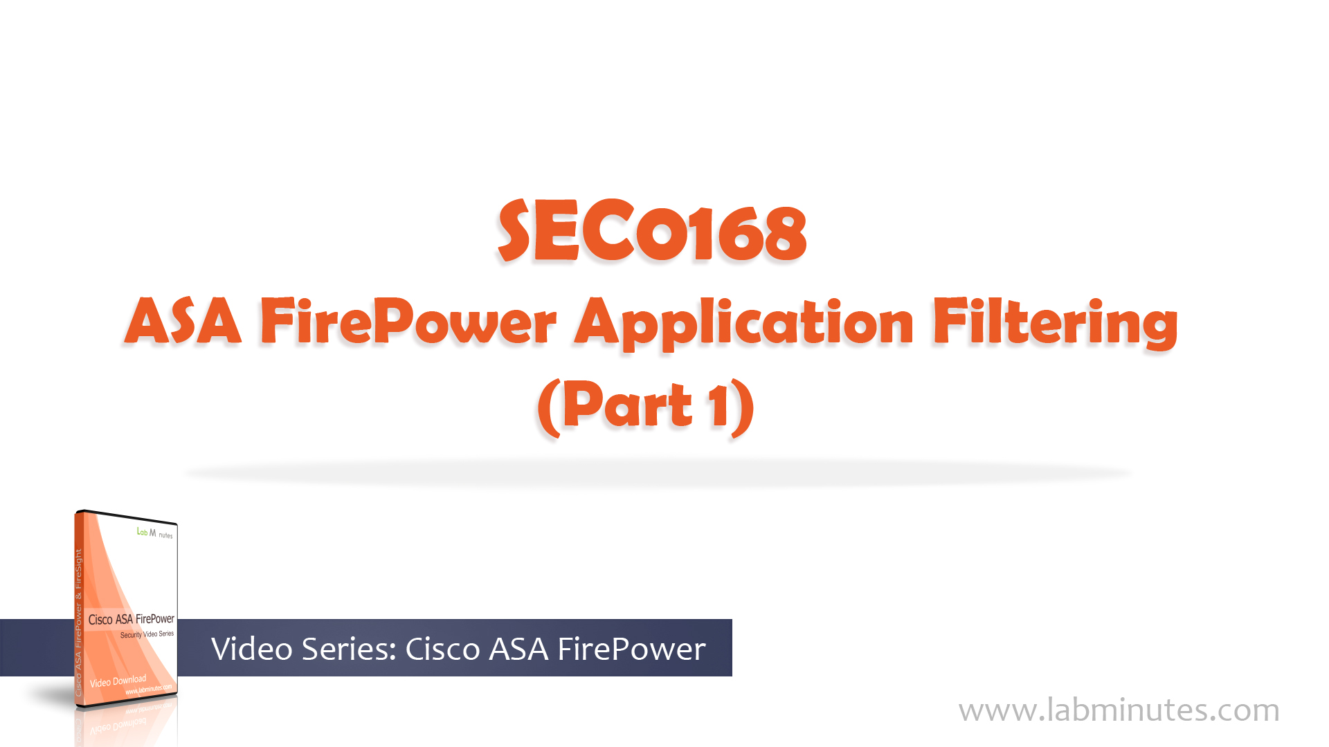 How to Configure Cisco ASA FirePower Application Filtering (Part 1)