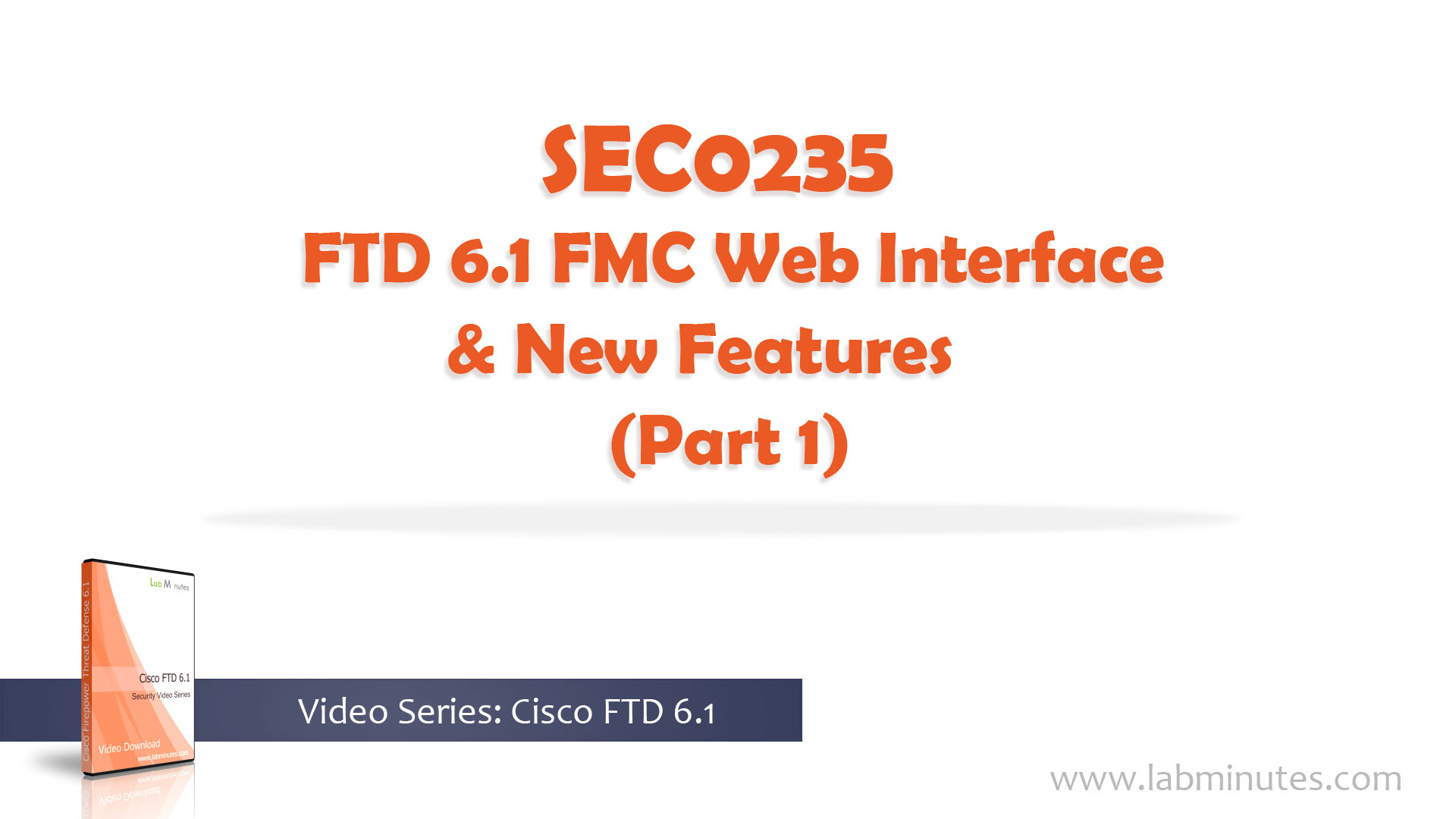 How to Configure FTD 6.1 FMC Web Interface and New Features (Part 1)