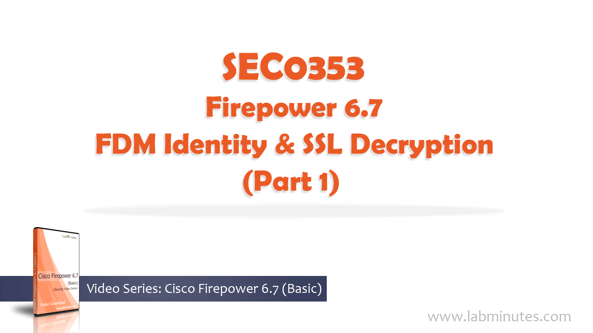 How To Configure Firepower 67 Fdm Identity And Ssl Decryption Part 1