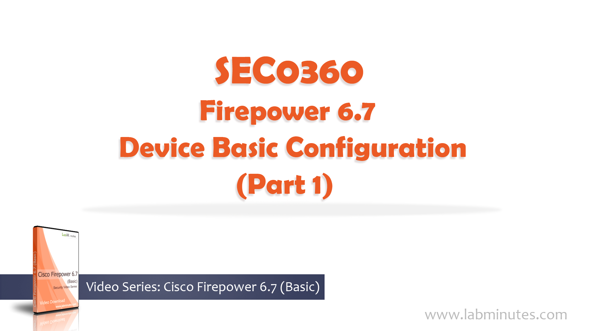 How To Configure Firepower 67 Device Basic Configuration Part 1