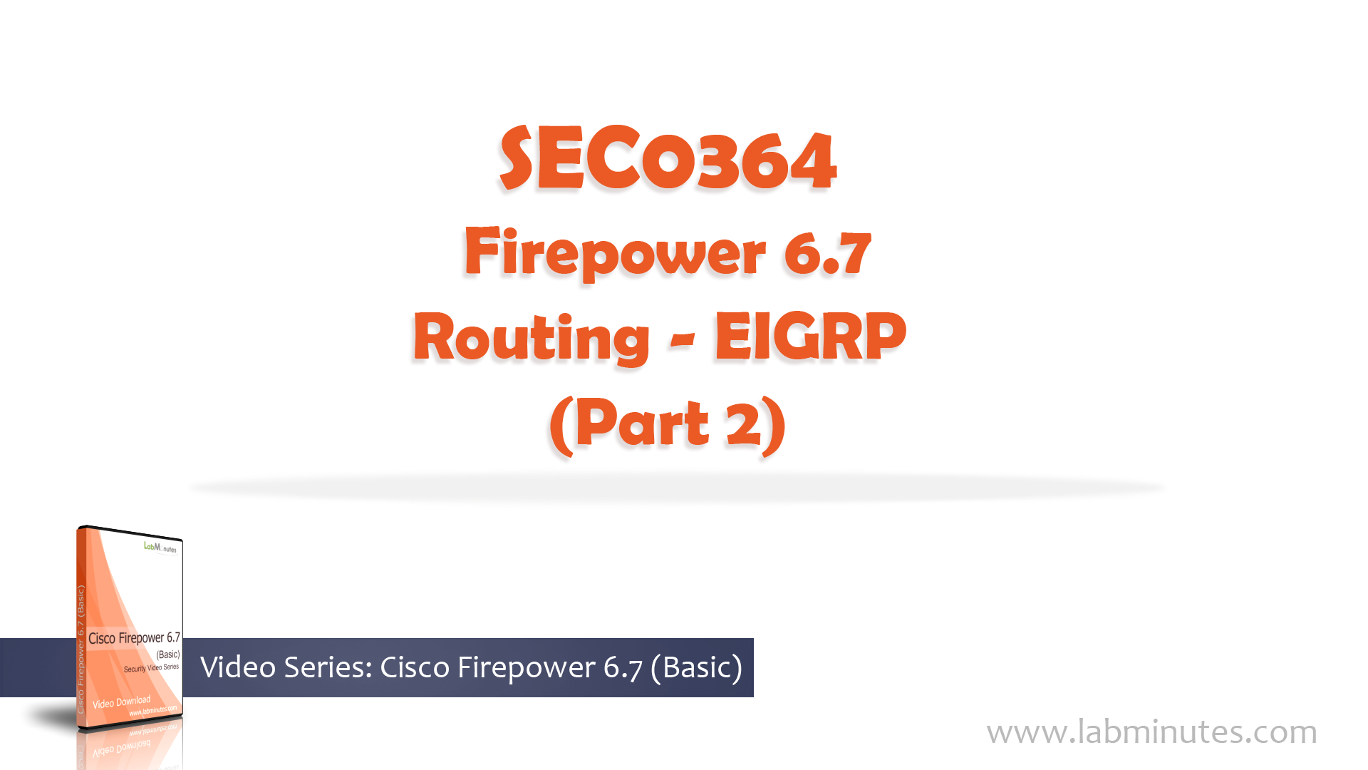 How to Configure Firepower 6.7 Routing - EIGRP (Part 2)