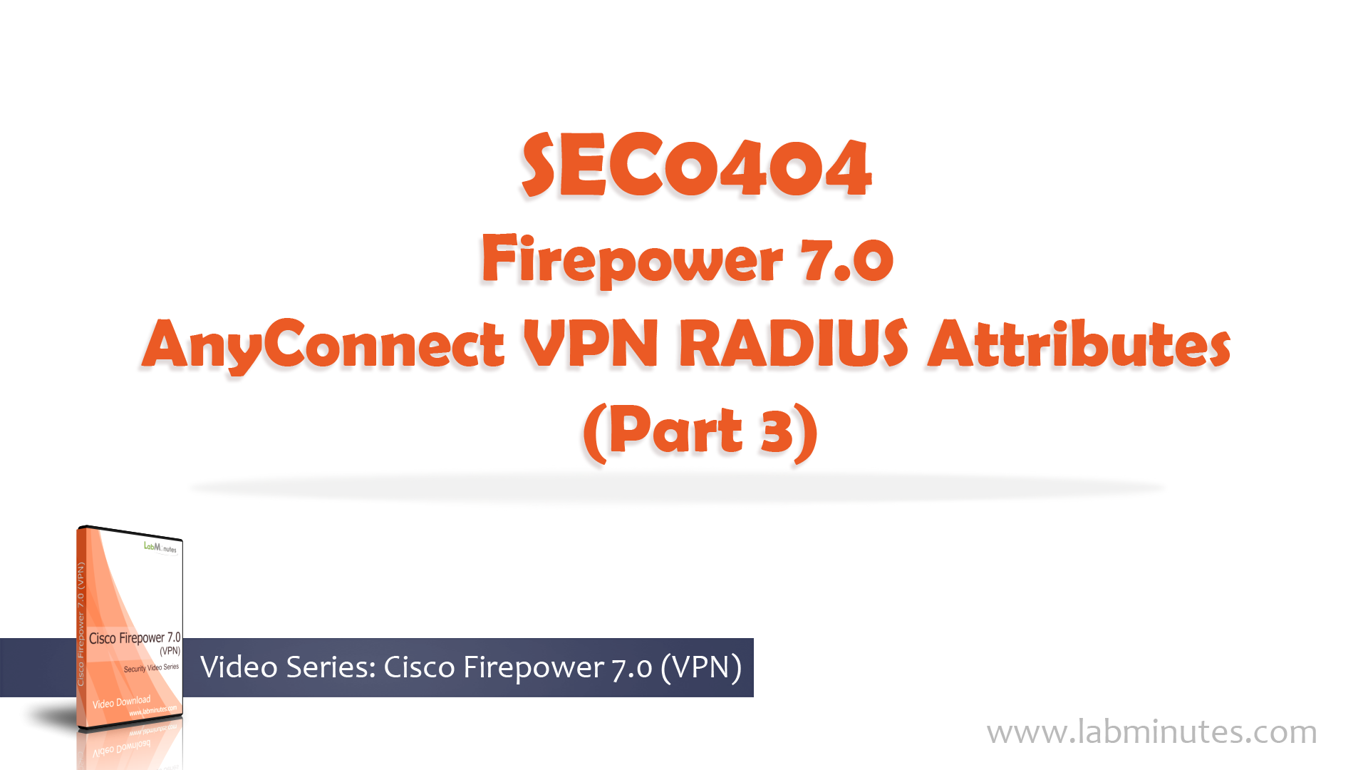 How To Configure Firepower 70 Anyconnect Vpn Radius Attributes Part 3